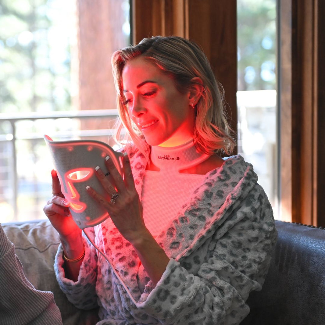 Glotech™ Pro Red Light Therapy Mask | LED Esthetics
